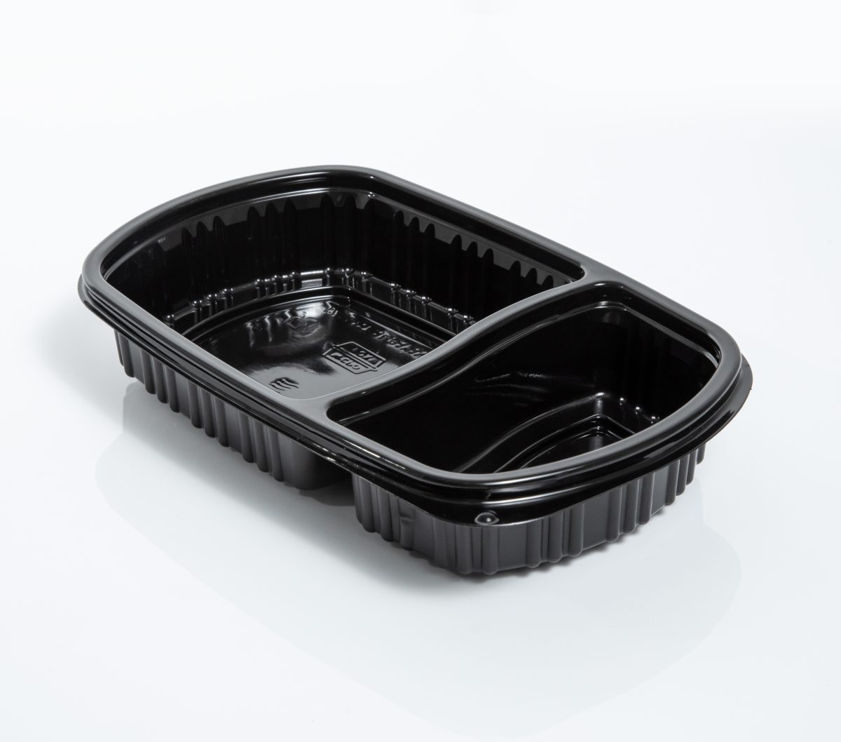 Two Compartment food container – AlBayanPlast